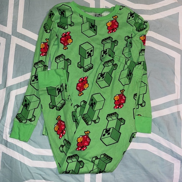 Minecraft | Pajamas | Mojang Minecraft Earth Pjs Set Boys | Poshmark
